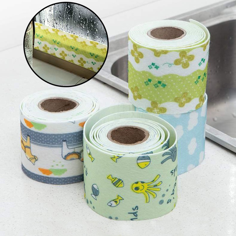 2.8M Kitchen Sink Waterproof Sticker Anti Fouling Tape Countertop ...