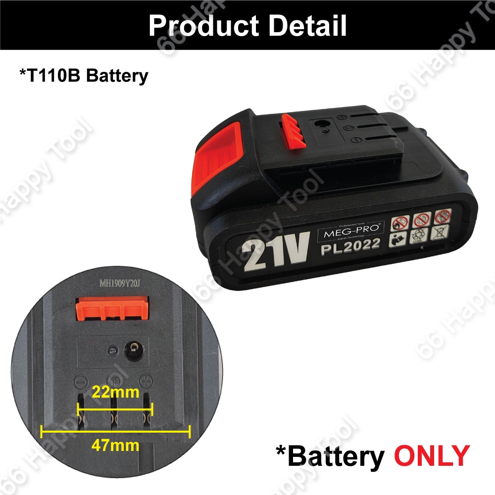 Cordless Adapter LED Work Lamp Spotlight Power Bank T110 USB Port ...