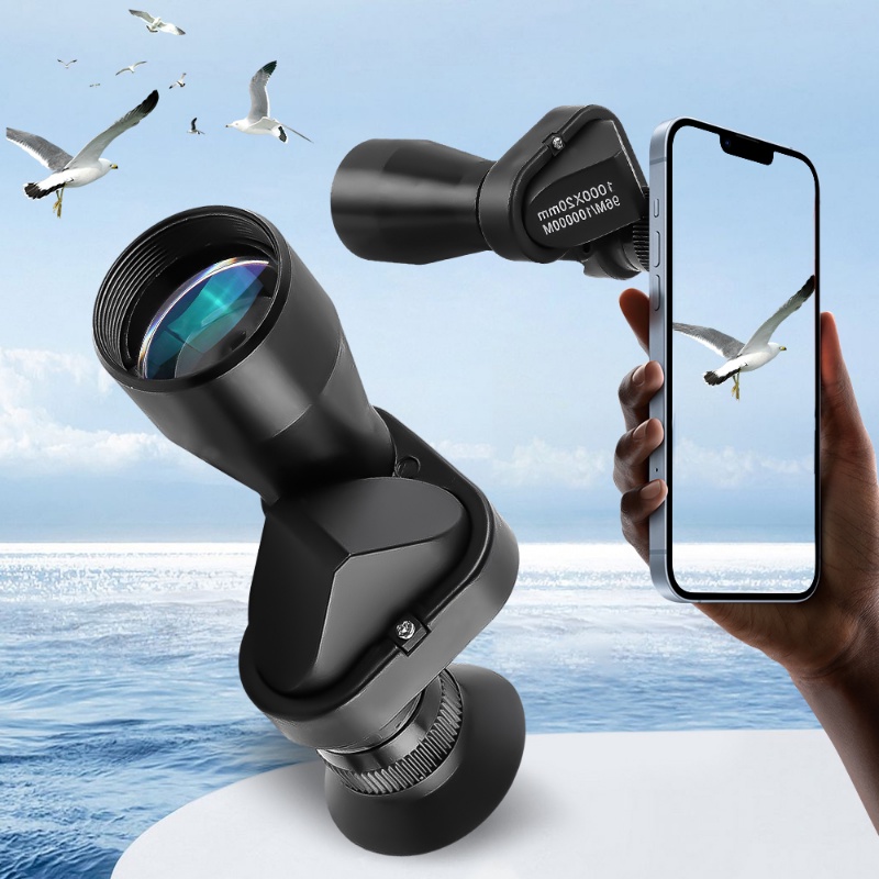 Mini Pocket Monocular Telescope Portable Monocular HD Night Vision ...