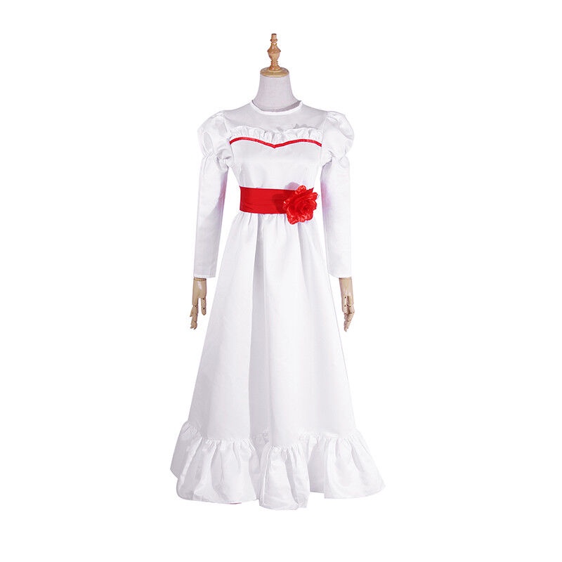Annabelle Cosplay Costume Women Kids Adult Halloween Christmas Costume ...