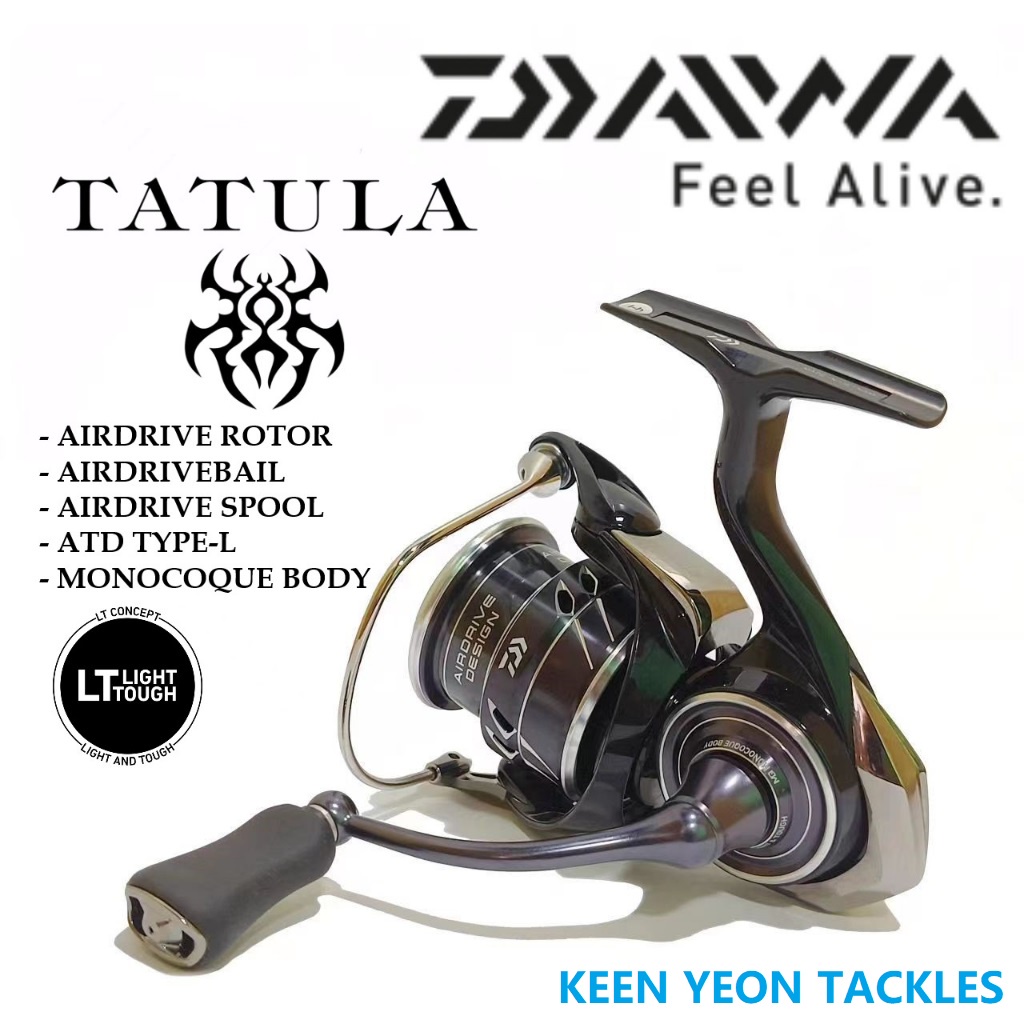 DAIWA TATULA LT SPINNING FISHING REEL | Shopee Malaysia