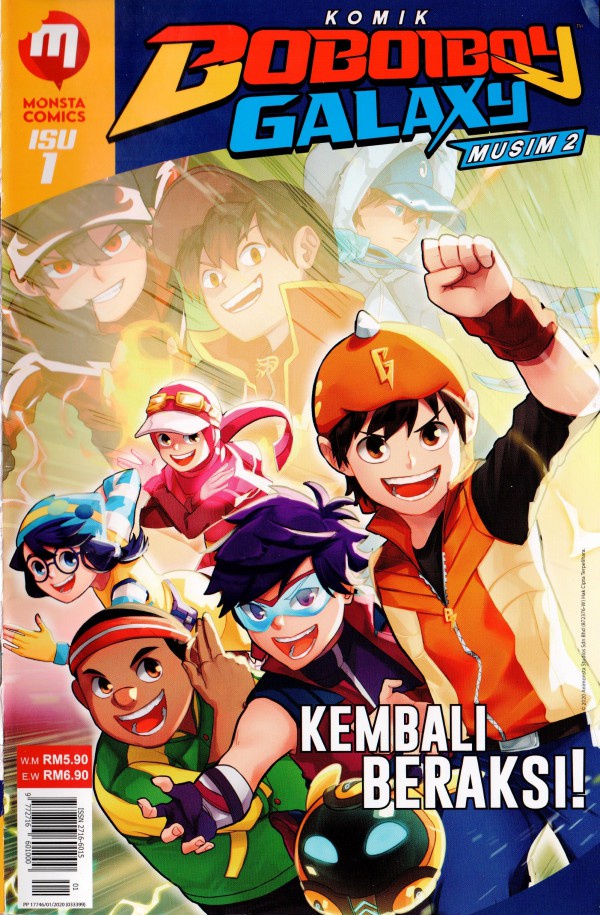 Komik Boboiboy Galaxy Musim 2 - Isu 1 by Monsta comics - Animonsta ...