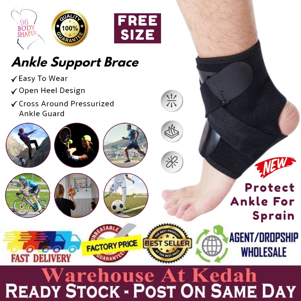 Adjustable Sport Injury Wrap Foot Guard Rehabilitation Medical Ankle ...