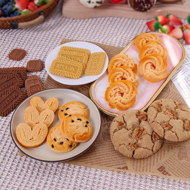【23 Styles】Fake Cookies Artificial Biscuits Simulation Realistic ...