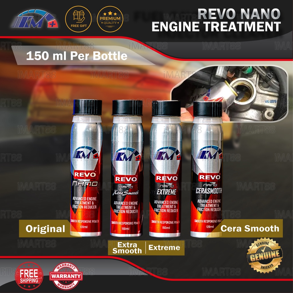 Km+ Advanced Revo Nano Extra Smooth Cerasmooth Extreme Engine Lubricant ...