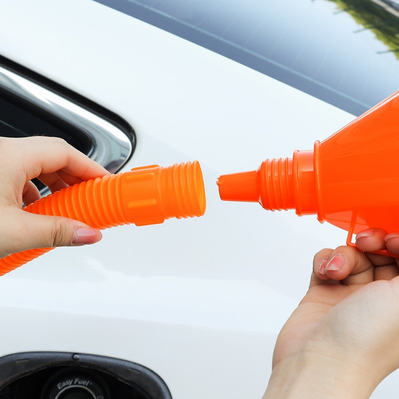 Foldable Portable Funnel Car Refueling Funnel Engine Oil Gasoline ...