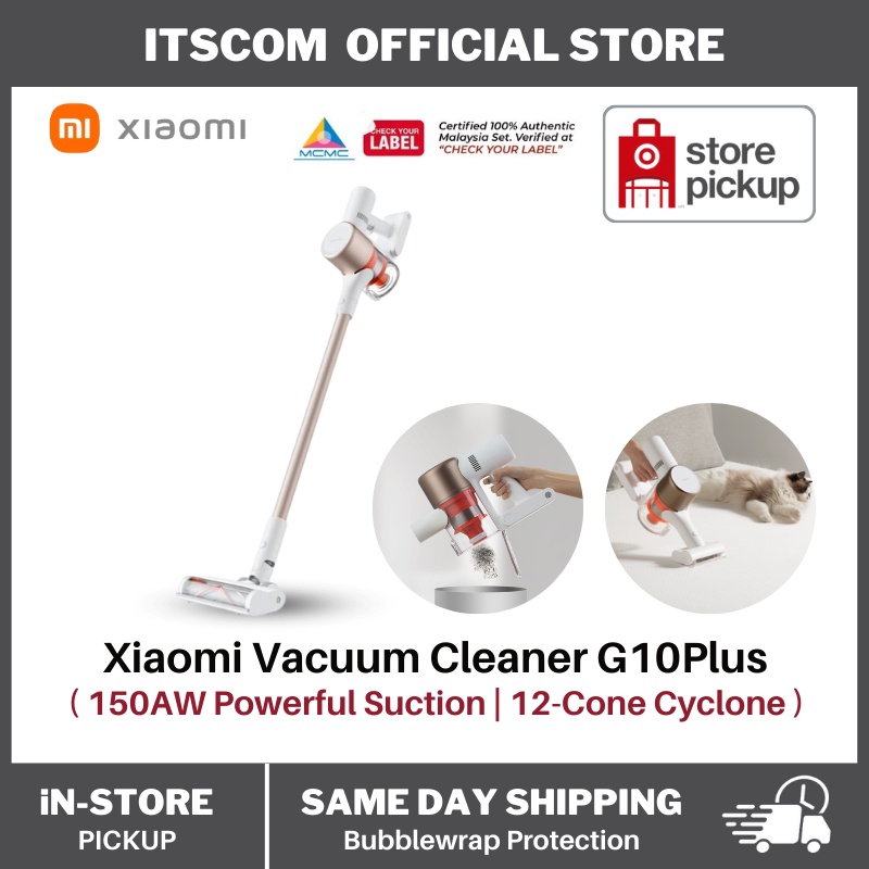 Xiaomi Vacuum Cleaner G10 Plus l Maximum of 150W powerful suction l 12 ...