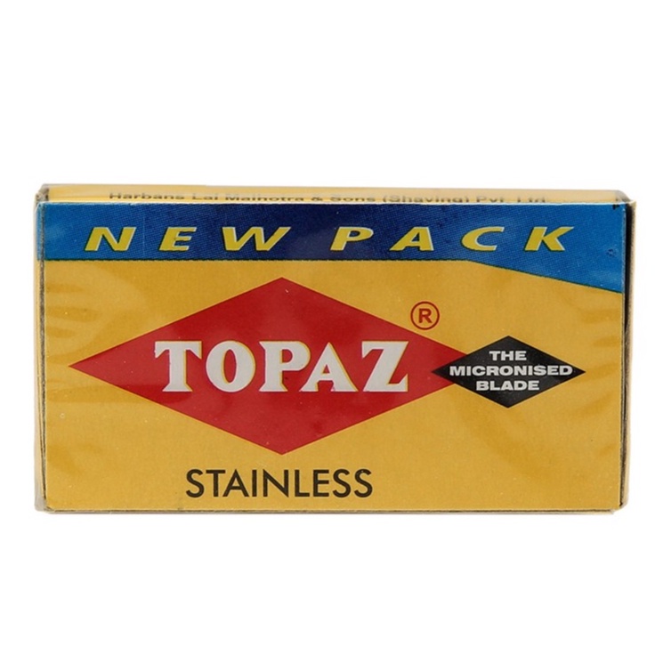 TOPAZ STAINLESS BLADE ( 5 blades X 1 pcs ) | Shopee Malaysia