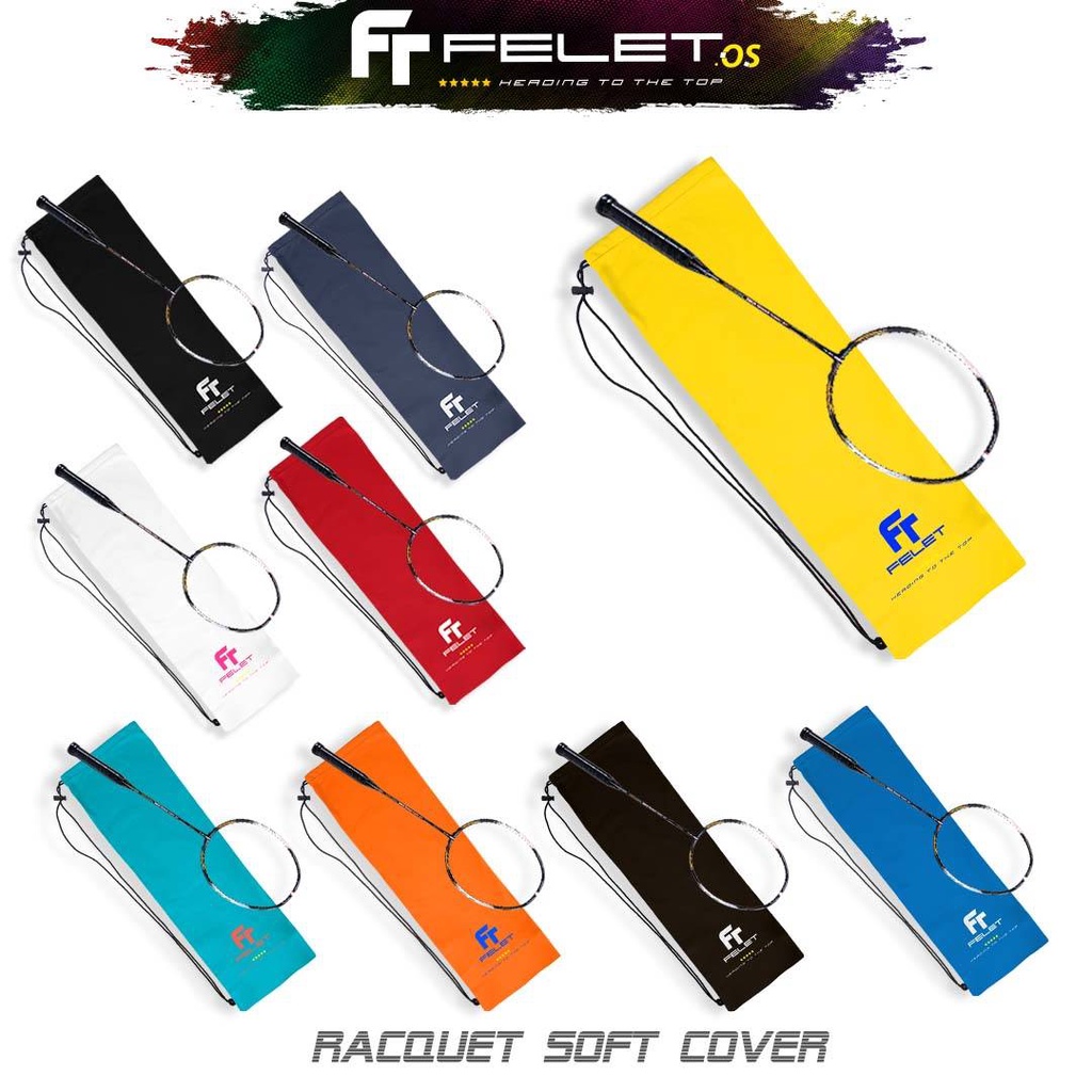 FELET Racquet Soft Cover 4 Colors Available | Shopee Malaysia