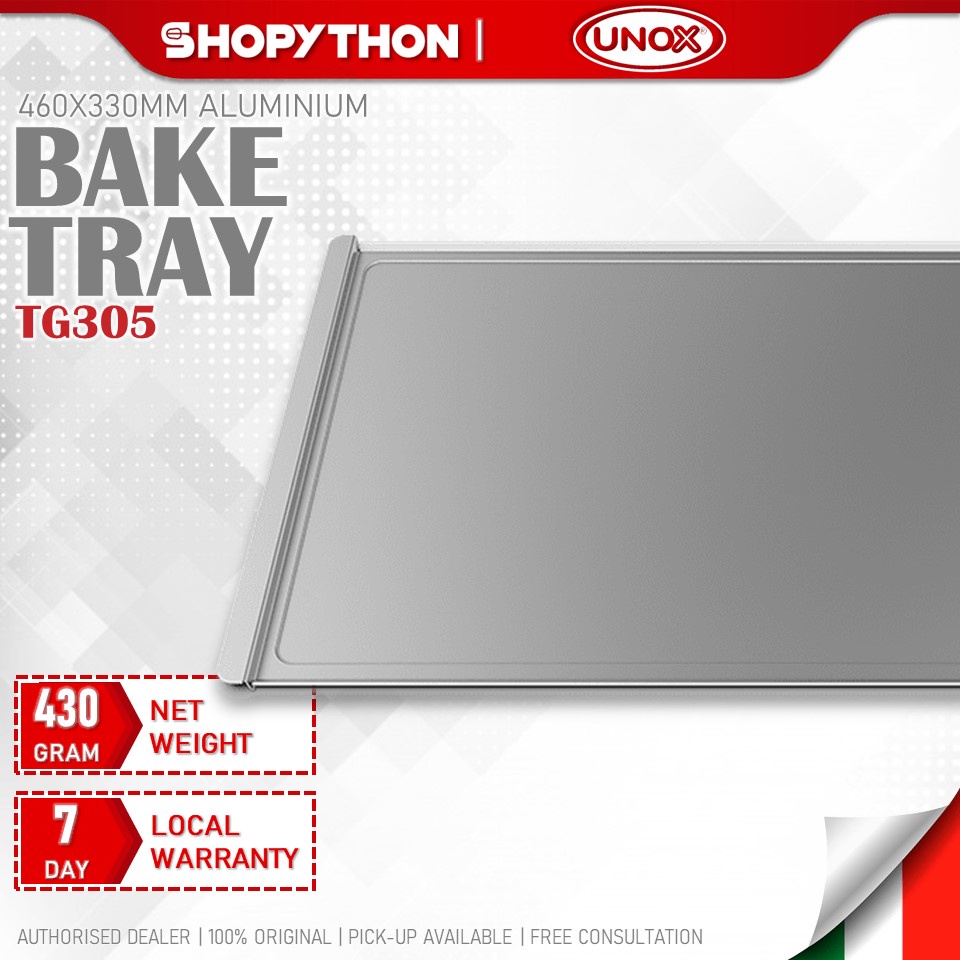UNOX BAKE TG305 (460x330mm) Original Accessory Italy Aluminium Tray ...