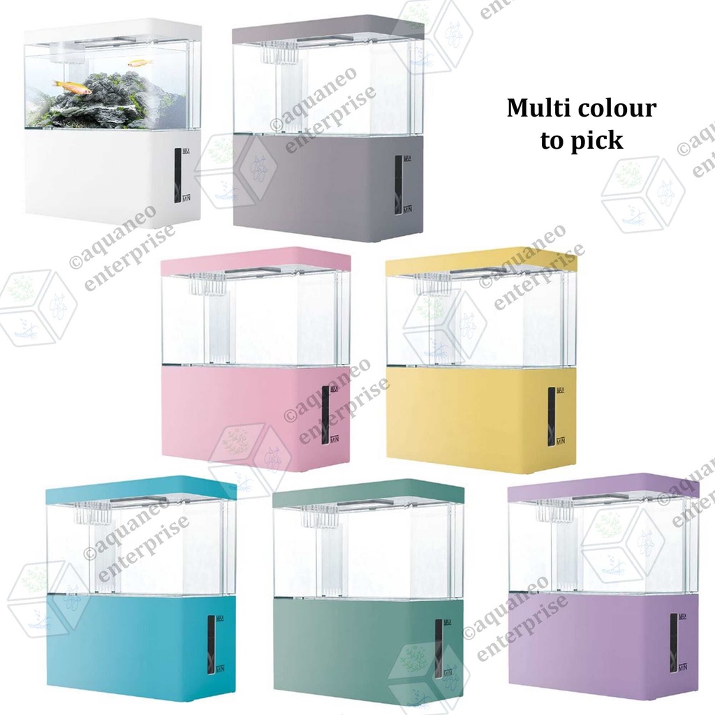 Up Aqua M18 Fashion Tank Plastic Aquarium Set | small mini aquarium ...