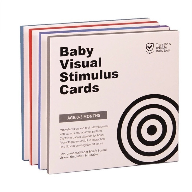 0 - 36 Months Montessori Baby Flash Card Dual Sided Picture Infants ...