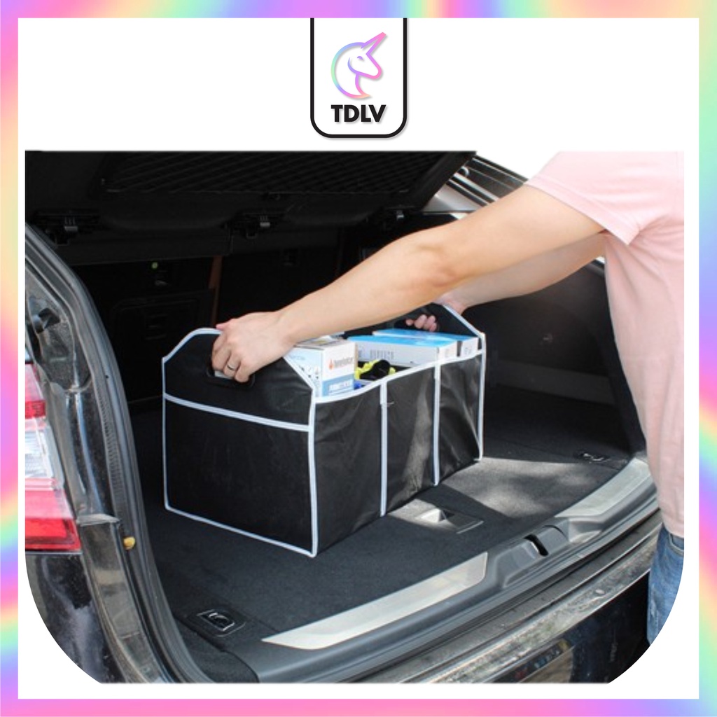 TDLV Car Multi-Function Foldable Storage Bag Car Storage Box Car Boot ...