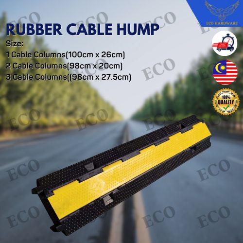 Heavy Duty Channels Rubber Hump Ready Stock 1/2/3 Columns Cable ...