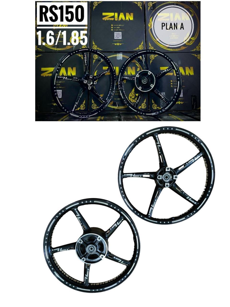 Zian Siam CNC LAY Sp522 Sport Rim Y15ZR Y16ZR RSX RS150 LC135 SRL115 ...