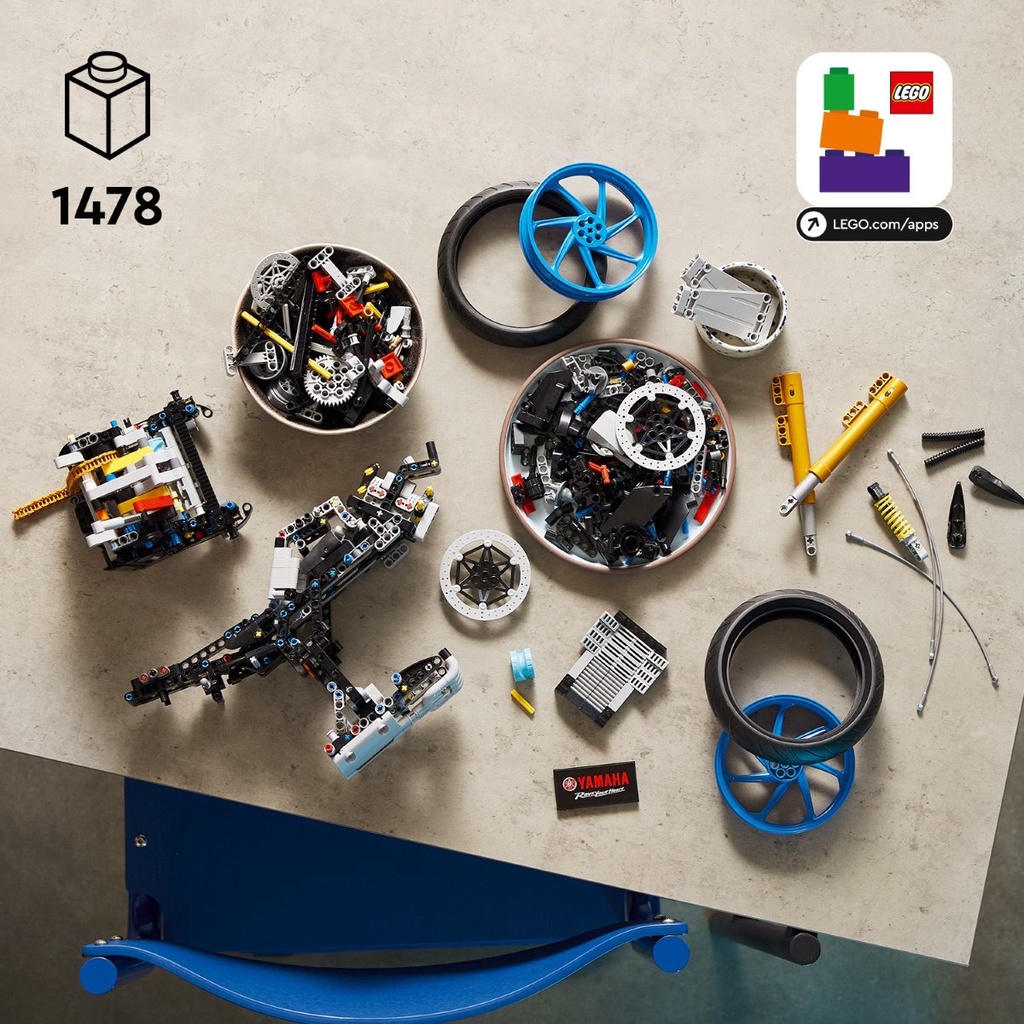 LEGO 42159 Technic Yamaha MT-10 SP Building Kit (1478 Pieces) | Shopee ...