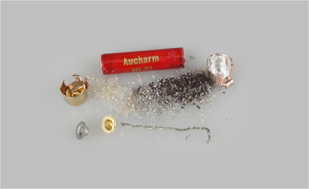 1pcs Aucharm HiFi Fever Grade Single Crystal Sterling Silver Nano Fuse ...