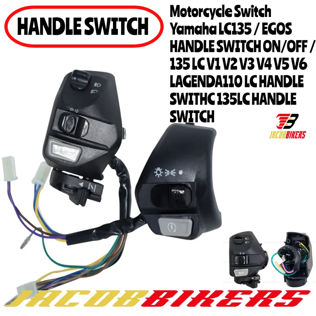 ON/OFF / 135 LC V1 V2 V3 V4 V5 V6 V7 LAGENDA110 LC HANDLE SWITH 135LC ...