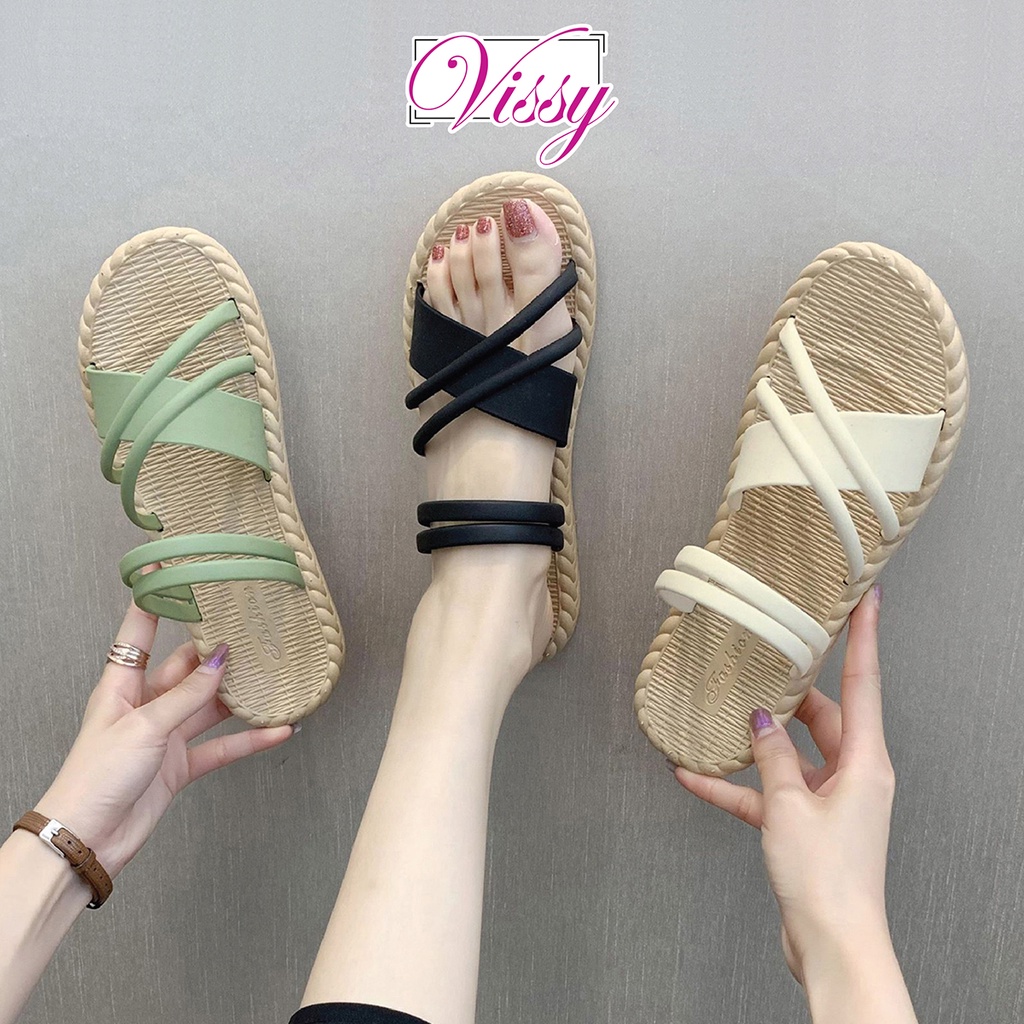 Vissy Women’s Sandals Kasut Wanita Shoe Shoes Fashion Lady 0033-LS – 3 ...