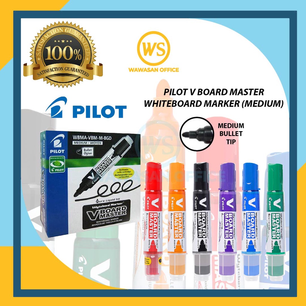 Pilot VBoard Marker / V Board Master / Pilot Whiteboard Marker / Pilot ...