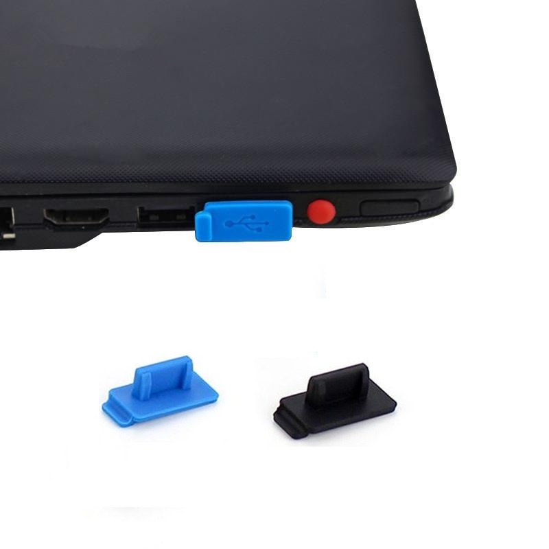 [Surprise] Universal Laptop Silicone Colorful Dust Plugs Cover / USB ...