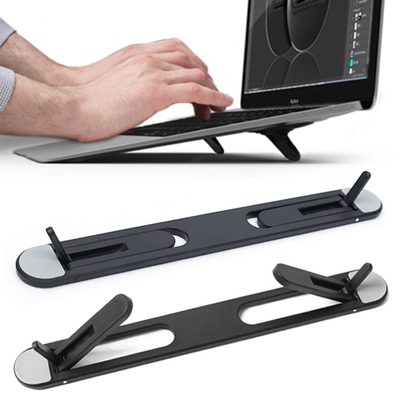 Mini Laptop Holder Portable Laptop Stand Foldable Invisible Notebook ...