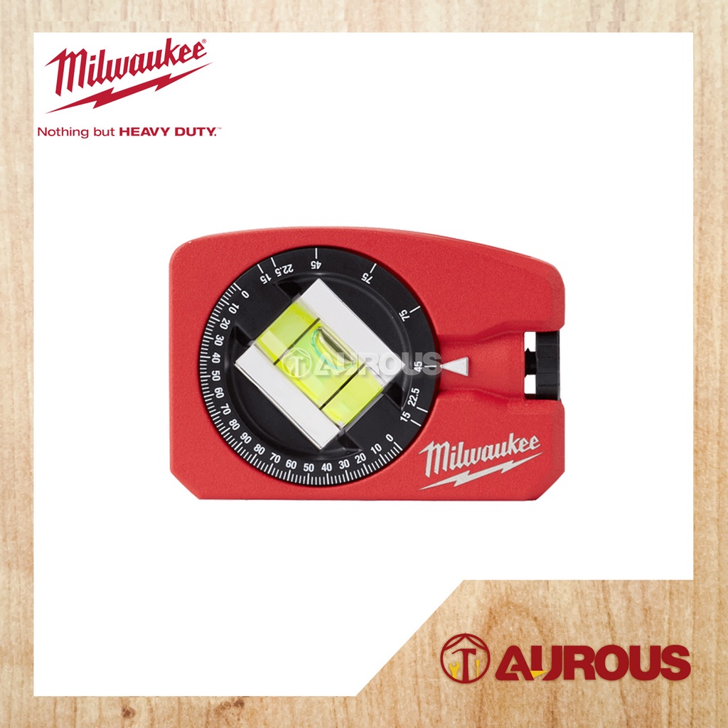 MILWAUKEE 360 DEGREE POCKET LEVEL WITH MAGNET 48-22-5102 | Shopee Malaysia
