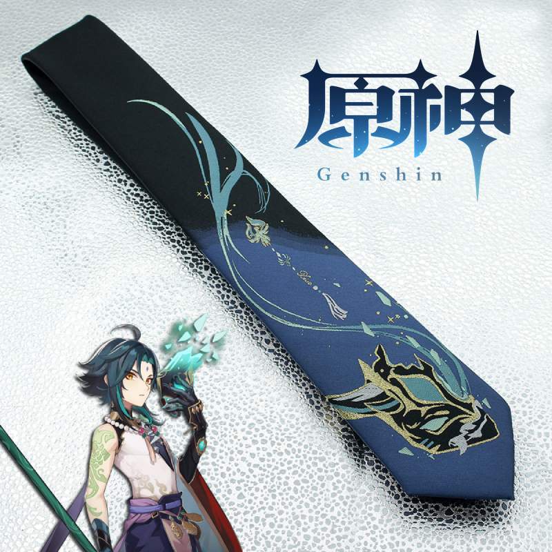 Original Fantasy Peripheral Xio Jk Tie Cosplay Costume Accessory Anime ...