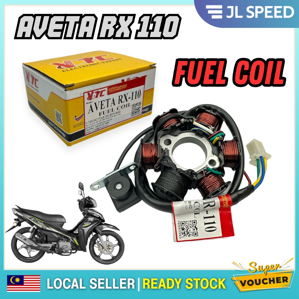 AVETA RX110 / RX 110 FIELD COIL MAGNET COIL FUEL COIL ORIGINAL V-TECH ...