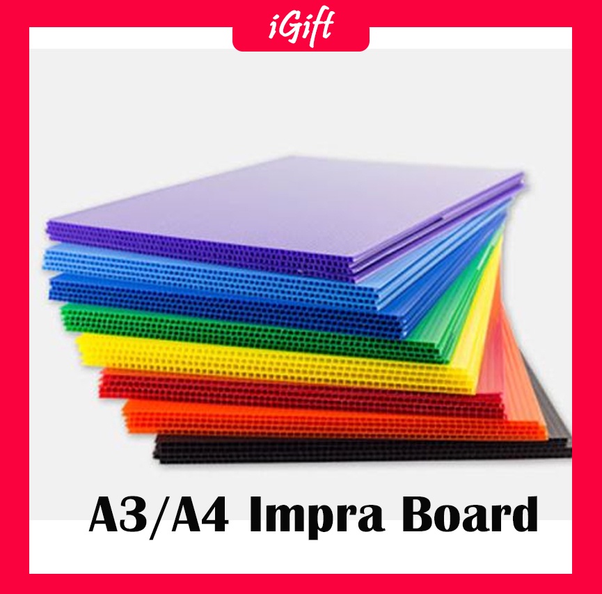 Impra board/Polyplast Board A3/A4 | Shopee Malaysia