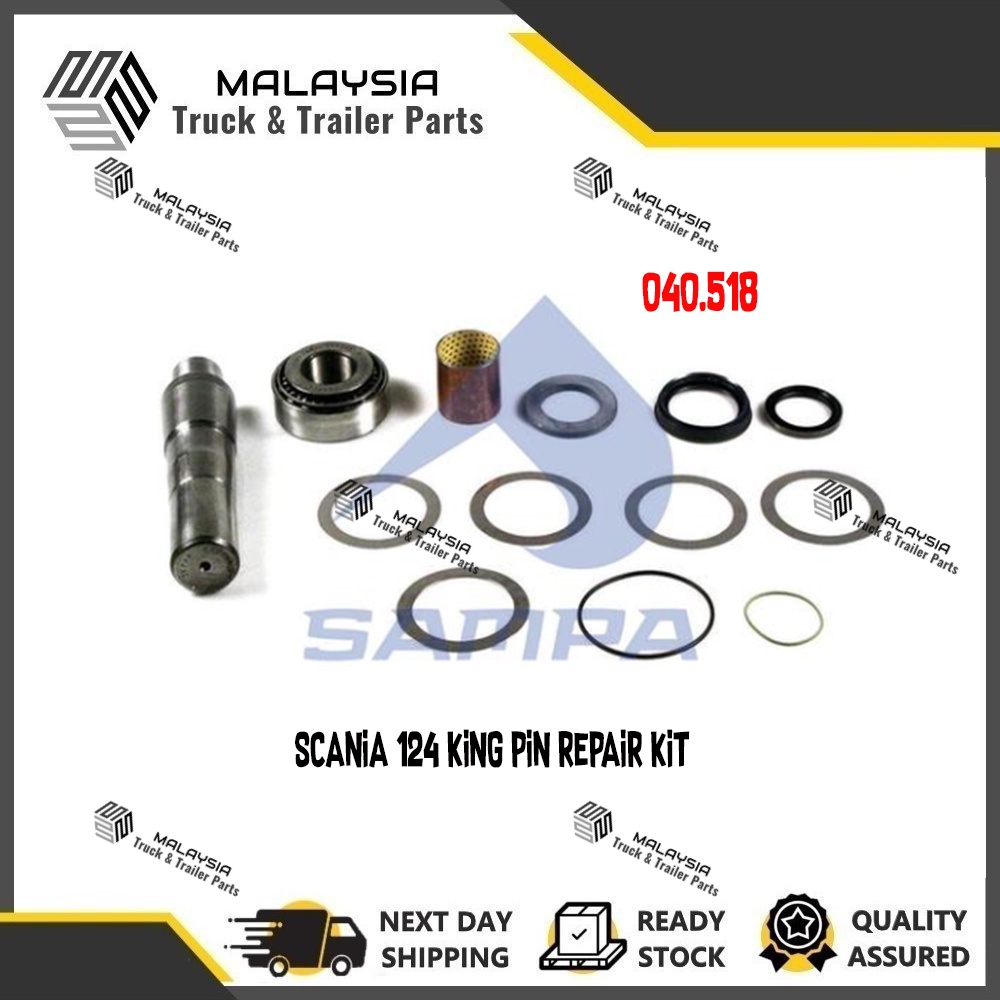 SCANIA 124 KING PIN REPAIR KIT (TURKEY SAMPA BRAND) | Shopee Malaysia