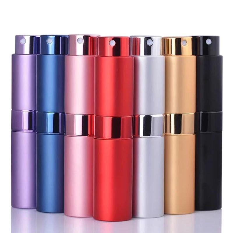8ml Travel Pocket Perfume Atomizer Female Parfum Bottle Rotating ...
