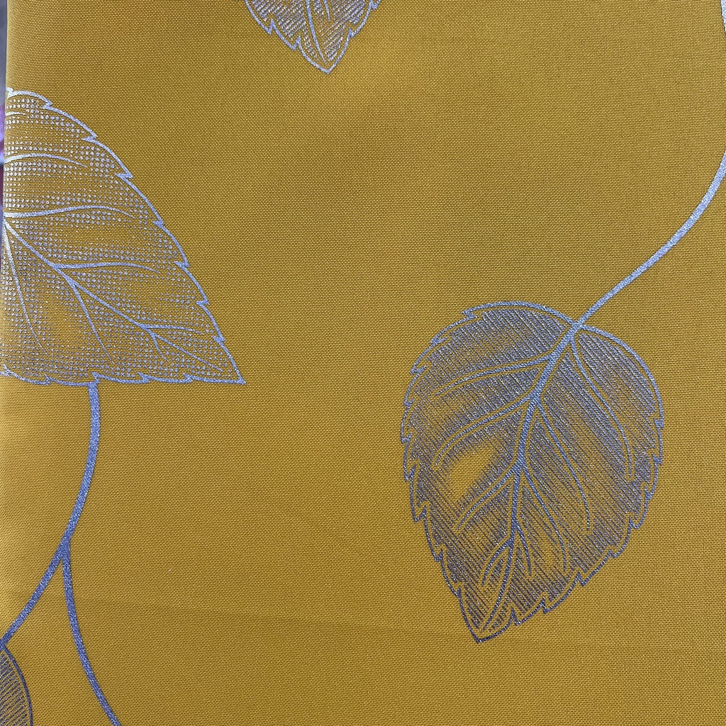 Romantika Loren Viral Curtain French Pleat Hook GOLDEN YELLOW Fabric ...