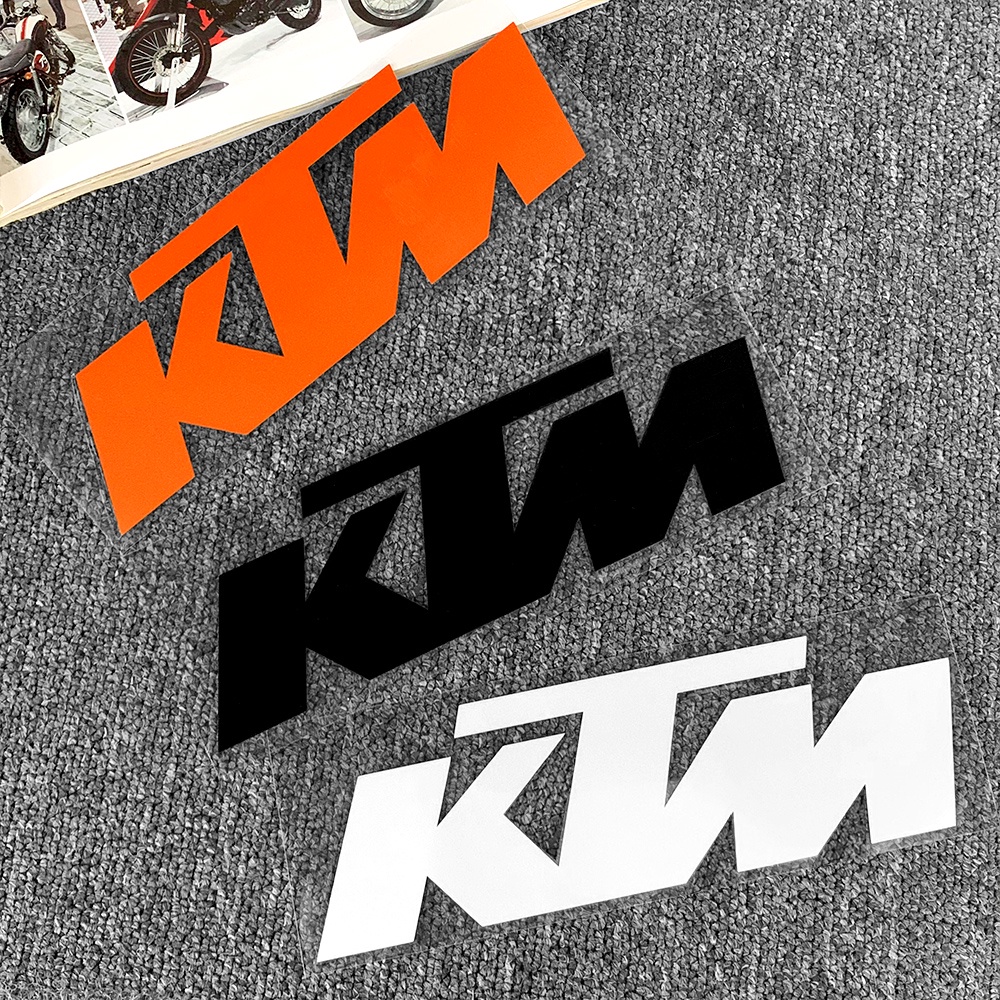 Reflective KTM Logo Sticker Motorcycle Body Helmet Tank Decals for KTM ...