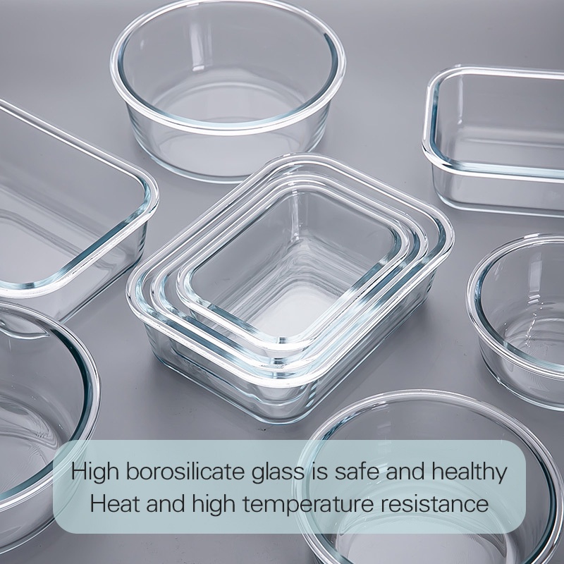【PLAYFUL】Tupperware Food Container Heat Resistant Glass Microwave ...