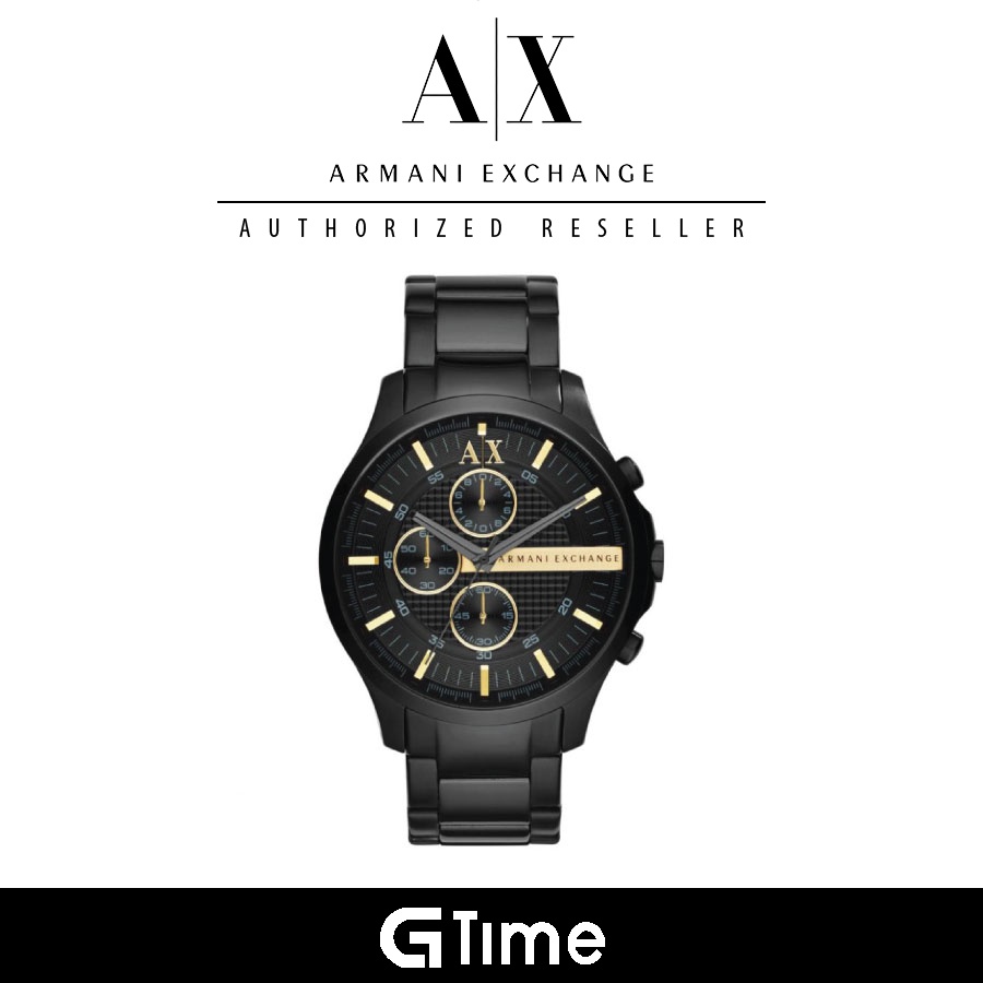[Official Warranty] Armani Exchange AX2164 Men's Chronograph Black ...