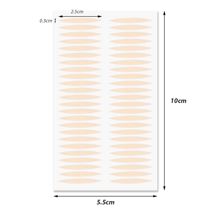 Matte Slim Lace Double Eyelid Patch Waterproof And Sweat Resistant Self ...