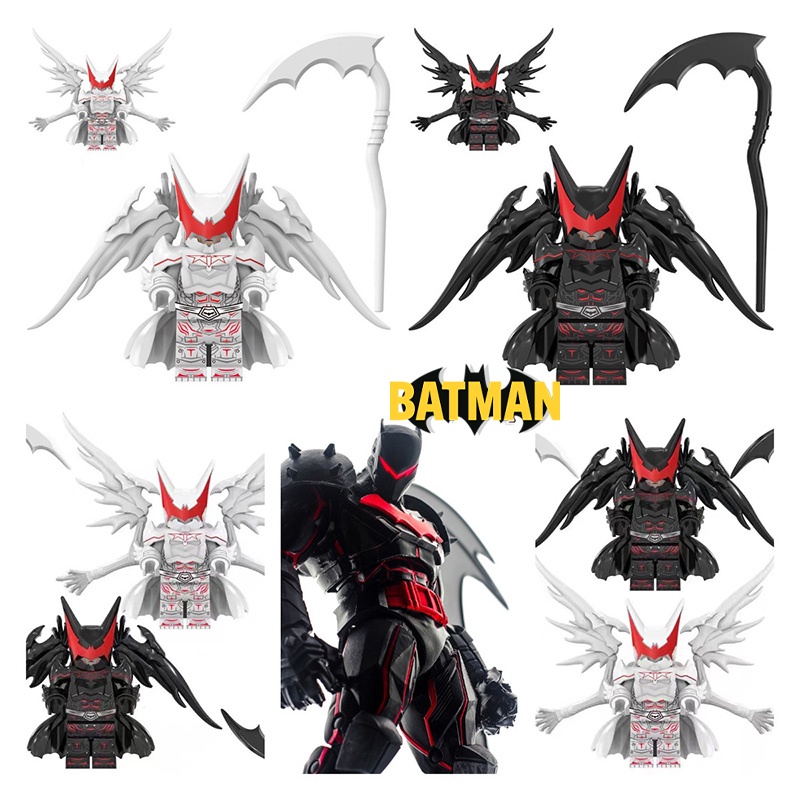 Dark Knight Bat Man Hell Bat Building Bricks 1.77in Height, Abs Plastic ...