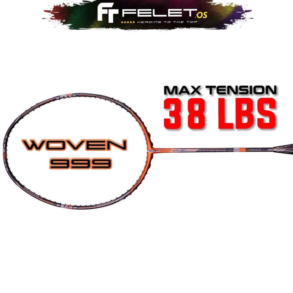 RQ-WOVEN-999 HIGH-END FELET PROFESSIONAL RACKET | Shopee Malaysia