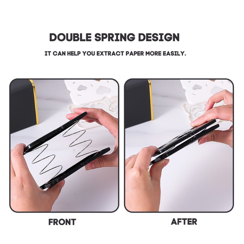 Household Tissue Box Spring Support / Automatic Lifting Spring Loaded ...