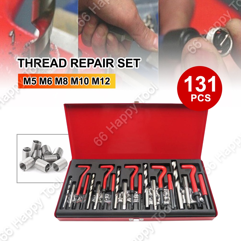 131pcs Thread Repair Set Automotive Insert Auto Repair Tool Car ...