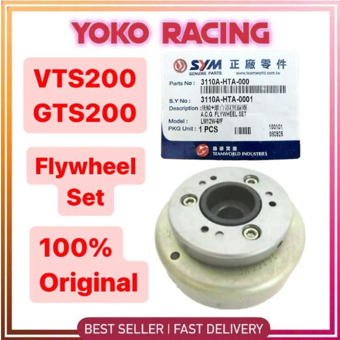 SYM VTS 200 GTS 200 VTS200 GTS200 ACG A.C.G. Flywheel Set Magneto Assy ...