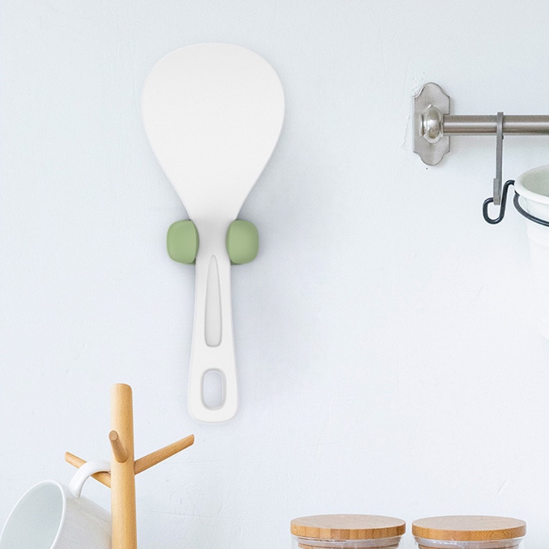 Kitchen Organizer Tools /Silicone Rice Scoop Storage Holder /Portable ...