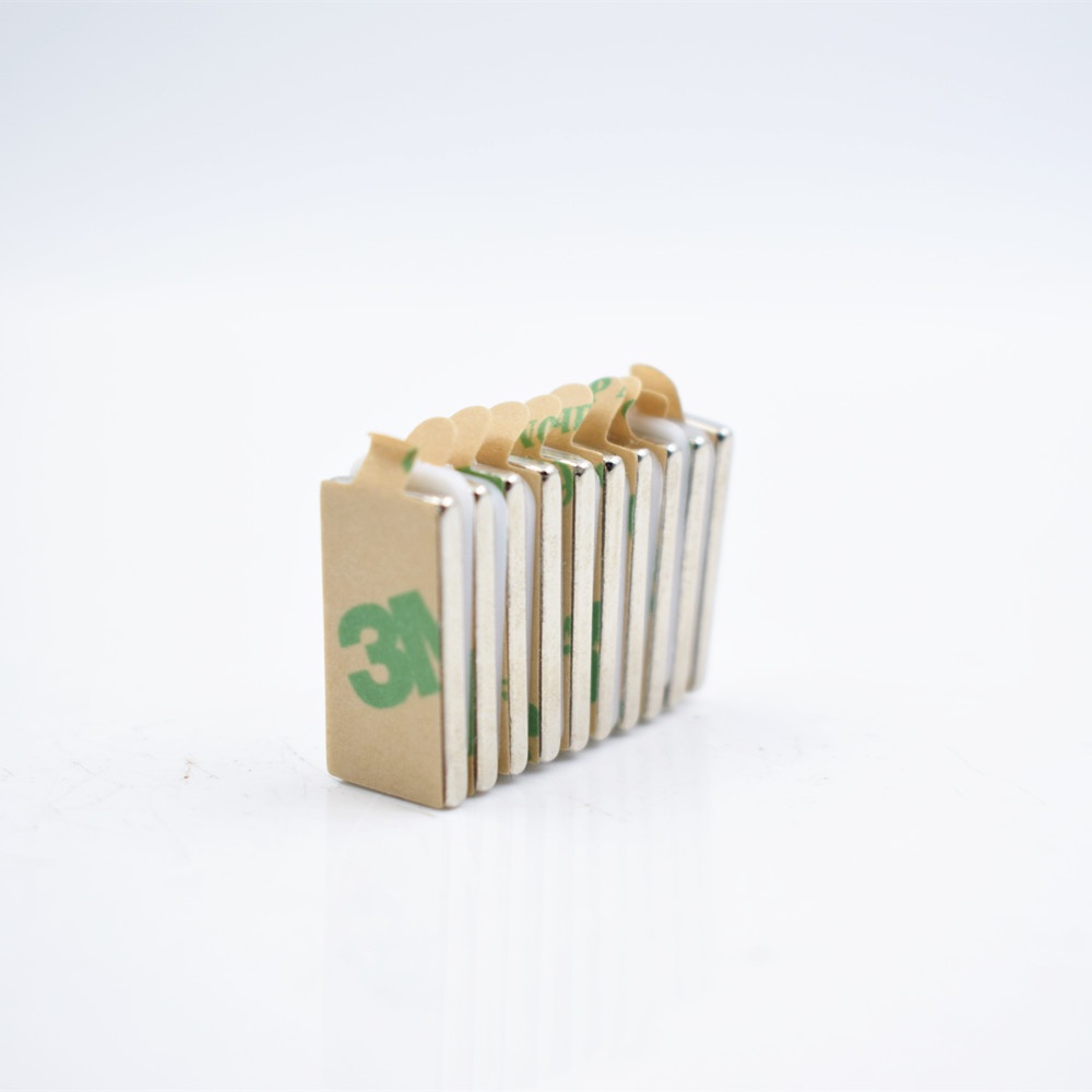 10pcs N52 Neodymium magnet with 3M glue small block super strong ...