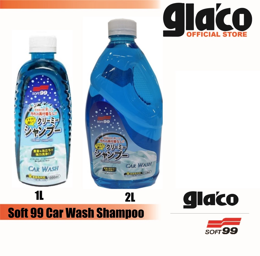 Soft 99 Creamy Shampoo Car Wash (Blue) Soft99 | Shopee Malaysia