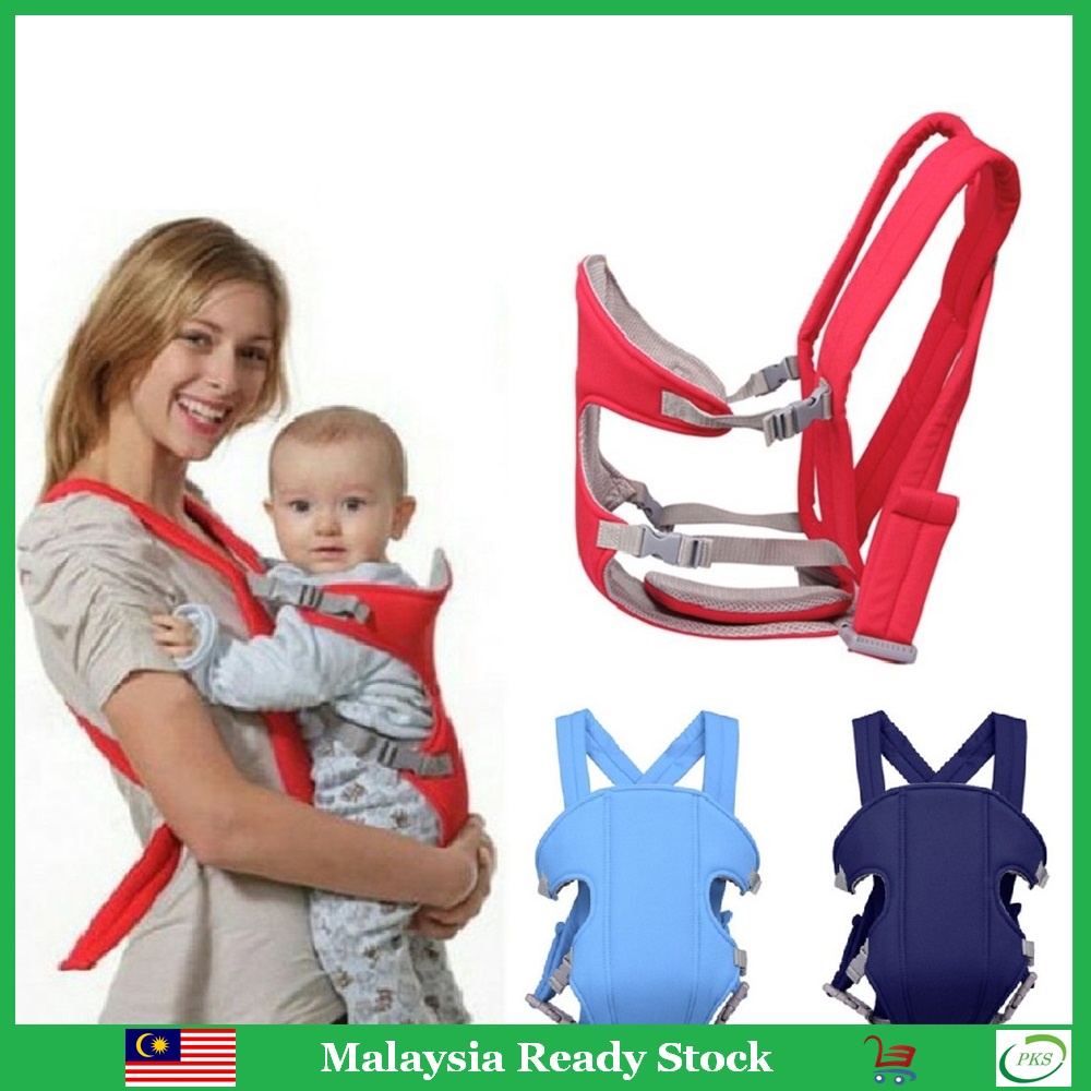 Baby Carrier Backpack Baby Sling Bag Adjustable Dukung Bayi | Shopee ...