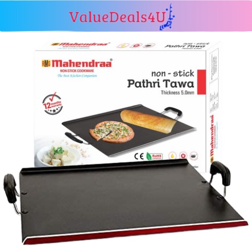 Non Stick Grill Pan Pathri Tawa 5MM Tickness Large Rectangle Dosa Tosao ...