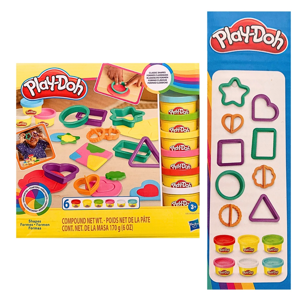 Play-Doh Fundamental Hasbro Playset / Mini Bucket Dough & Clay Number ...