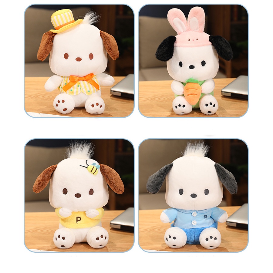 Fur Pacha Short Dog Plush Doll With Different Color Options All Ages ...