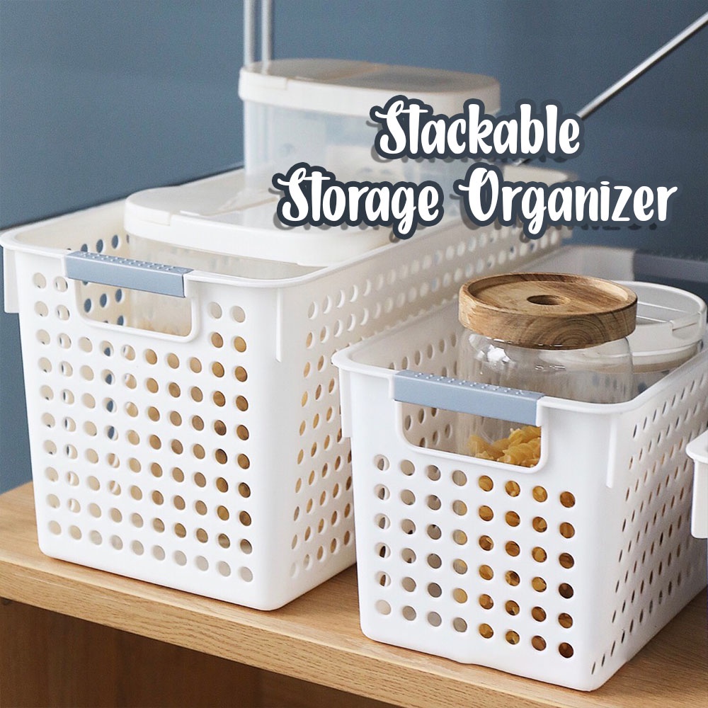 [DC] Bakul Plastik Serba Guna Bertingkat Simpan Barang Bilik Air Almari ...